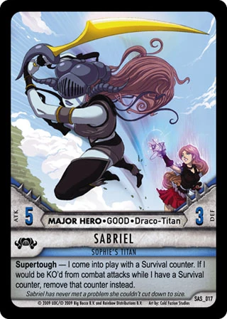 Sabriel/TCG | Huntik Wiki | Fandom