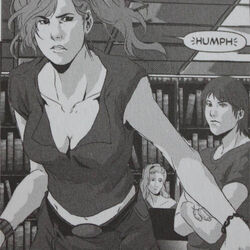 Hush Hush Character Drawings