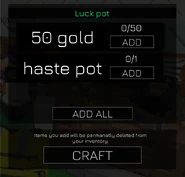 Item list | Huzz RNG Wiki | Fandom