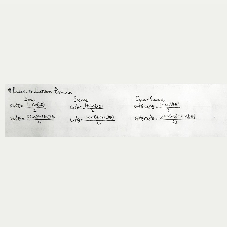 17 Power Reduction Formula In Trigonometric Function My Wiki Fandom