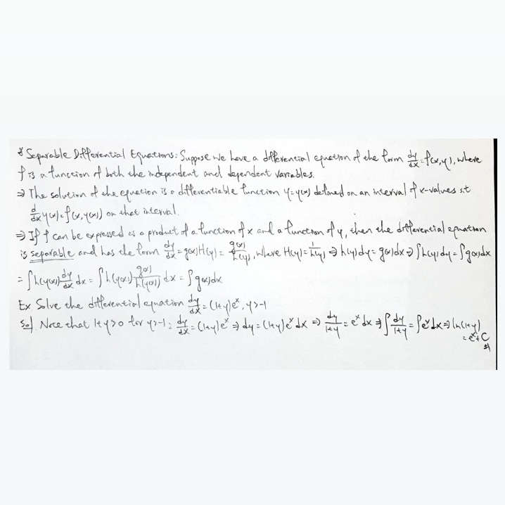 132 Separable Differential Equations My Wiki Fandom