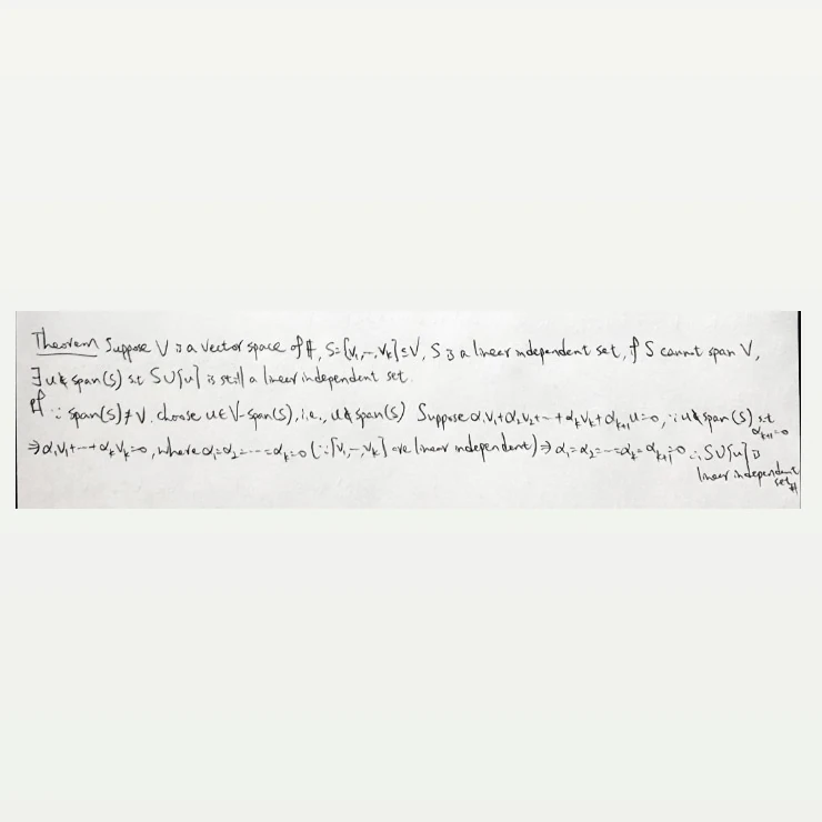 30. Theorem(Linear Algebra) | My Wiki | Fandom