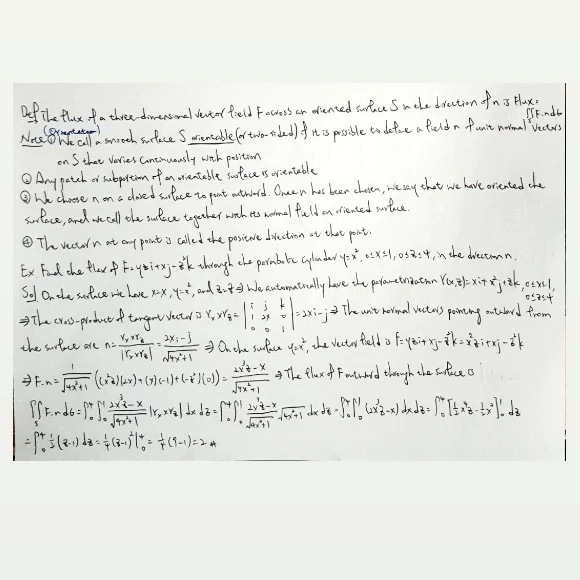 339. Surface Integral for Flux | My Wiki | Fandom