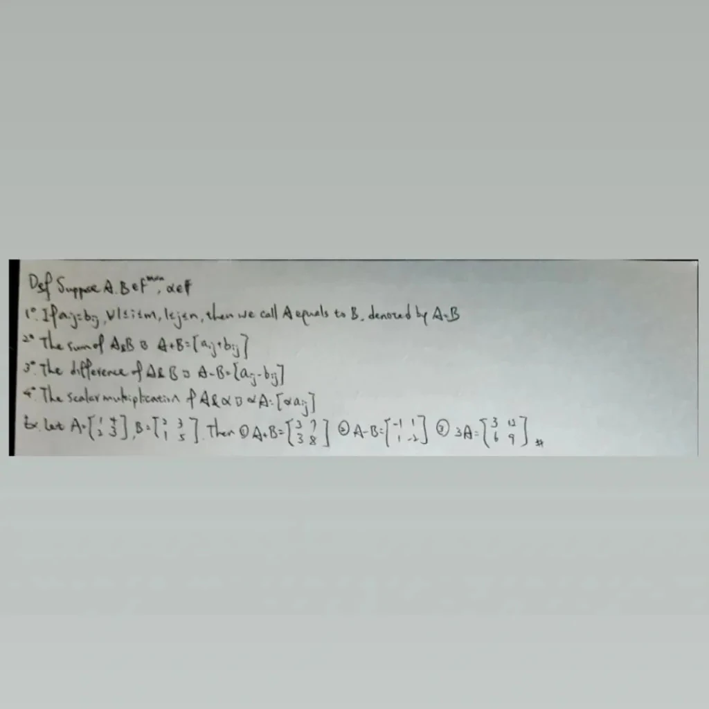 50. Operations of Matrix | My Wiki | Fandom