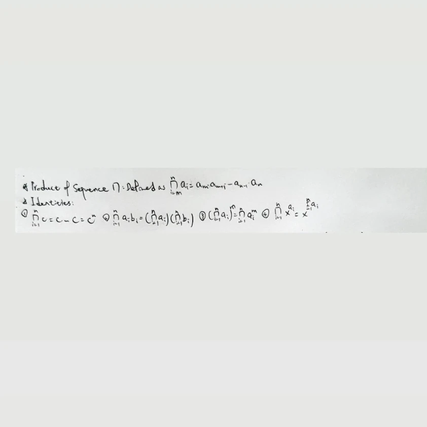 28. Product of Sequence | My Wiki | Fandom