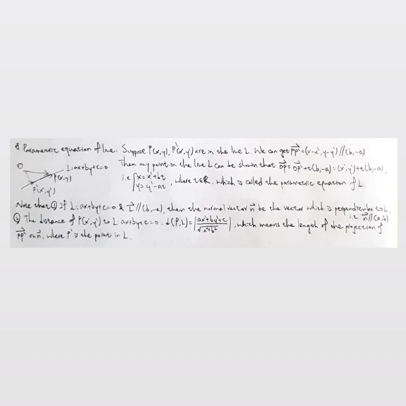 69. Parametric equation of line | My Wiki | Fandom
