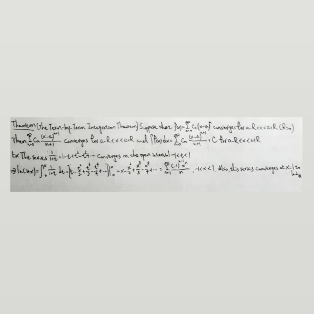 206. The Term-by-Term Integration Theorem | My Wiki | Fandom