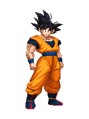 Dbz Moving Sprites