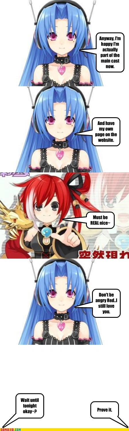 Red (fanart) | Hyperdimension Neptunia Wiki | Fandom