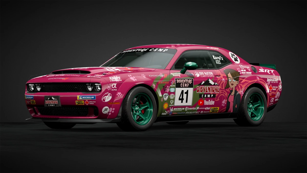 Dodge Challenger SRT Demon Disventure Camp - Karol '18 | Hyperion-Blue ...