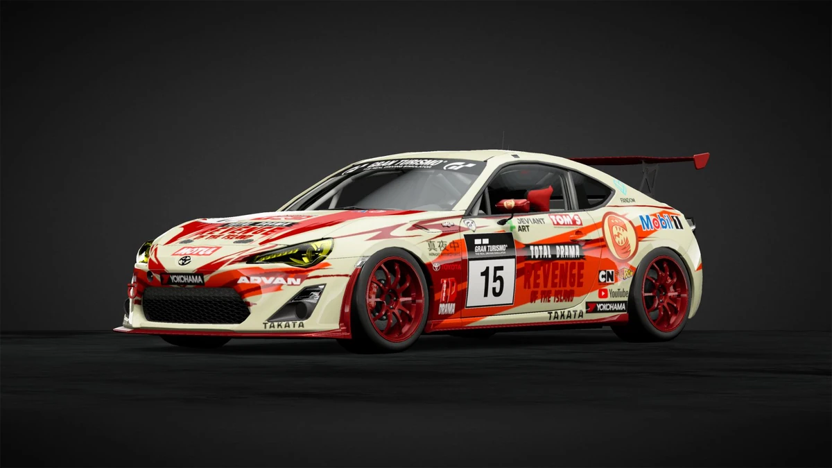 Toyota 86 Gr.4 Total Drama: Revenge of the Island - Mutant Maggots ...