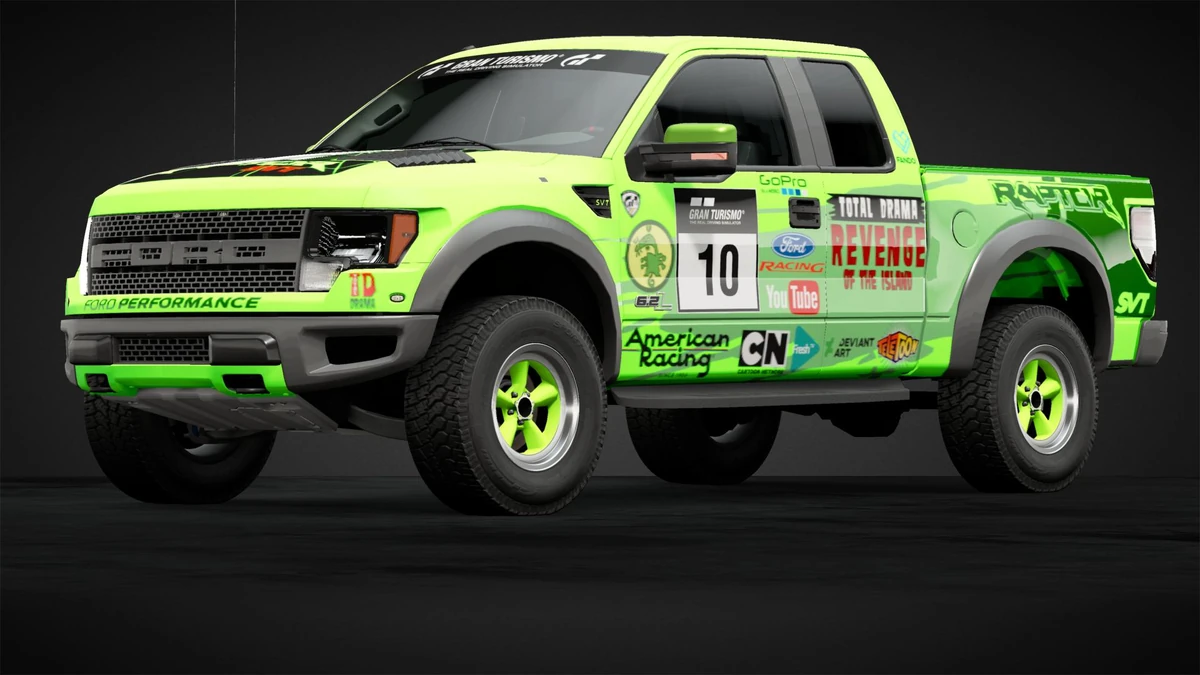 Ford F-150 SVT Raptor Total Drama: Revenge of The Island - Toxic Rats ...