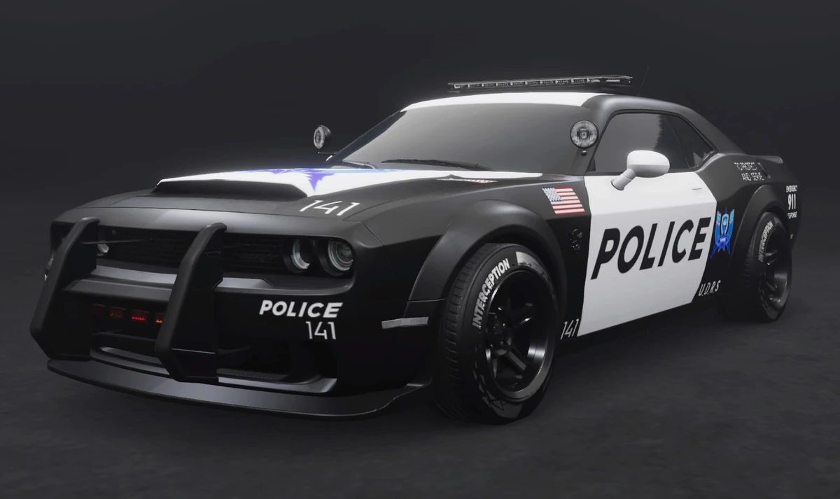 Dodge Challenger Rt Police
