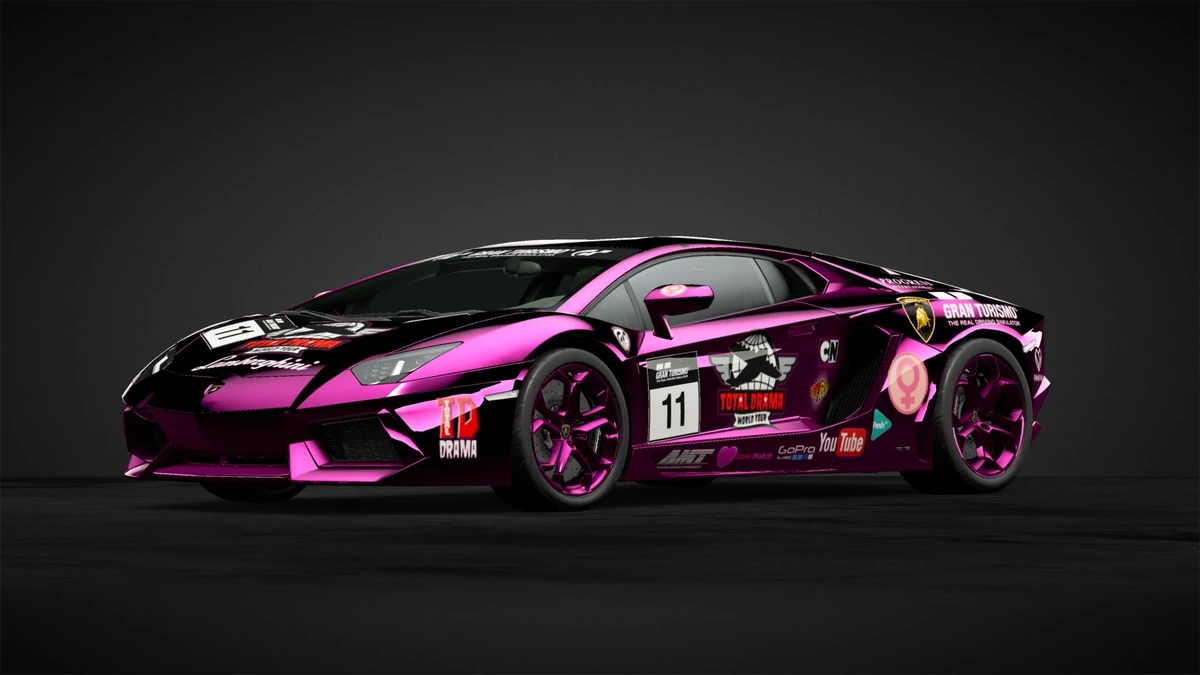 Lamborghini Aventador LP700-4 Total Drama World Tour - Team Amazon '11 ...