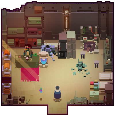 The Tech Shop | Hyper Light Drifter Wiki | Fandom