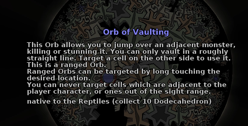 Orb of Vaulting | Hyperrogue Wiki | Fandom