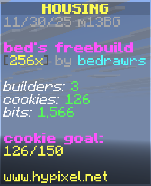 Bedrawrs' Free Build | Hypixel Freebuild Wiki | Fandom