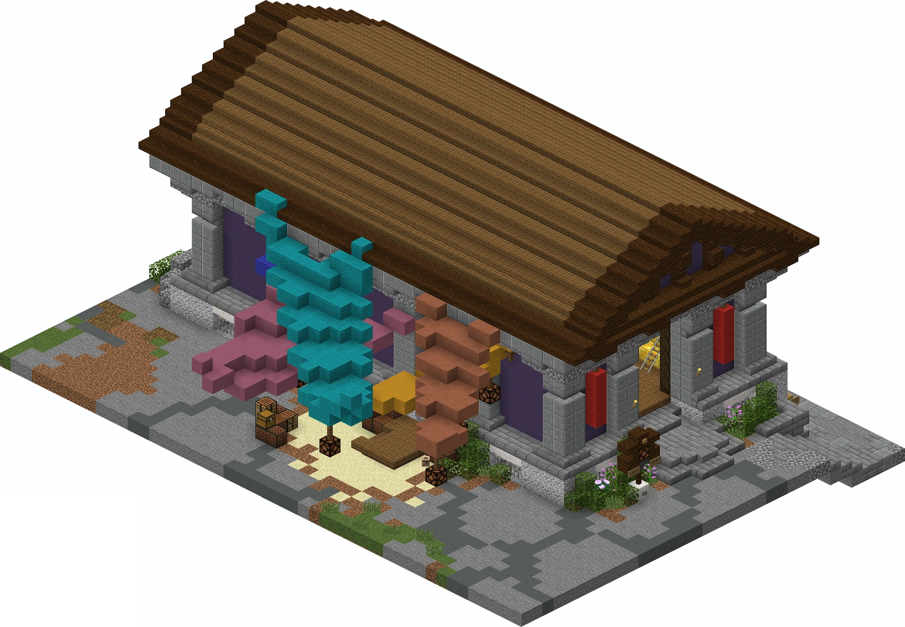 Minecraft Medieval Chicken Coop