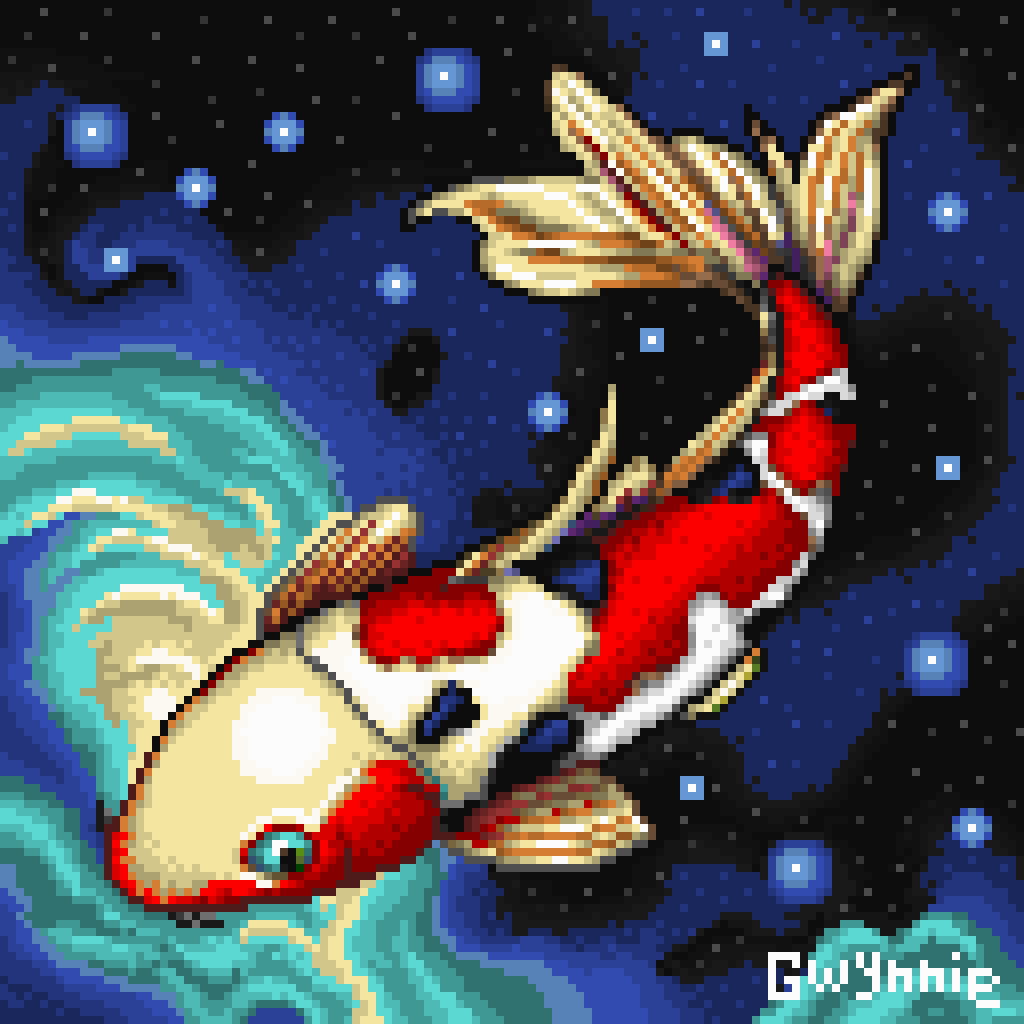 Splendid Drawing of a Fish | Hypixel SkyBlock Wiki | Fandom