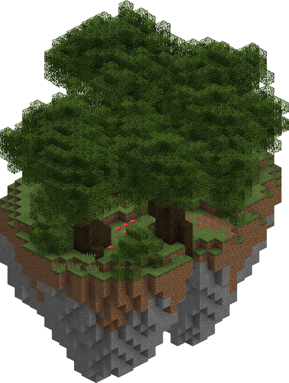 Roofed Forest Island | Hypixel SkyBlock Wiki | Fandom