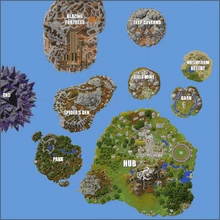 Map (Hub) | Hypixel SkyBlock Wiki | Fandom