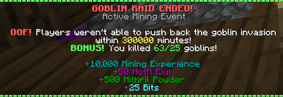 Goblin Raid | Hypixel SkyBlock Wiki | Fandom