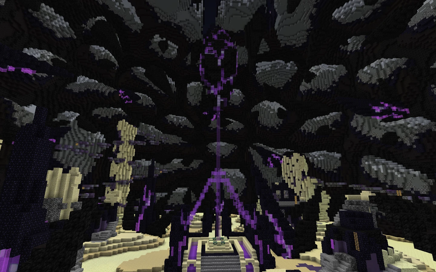 Minecraft Dragon Egg Shrine