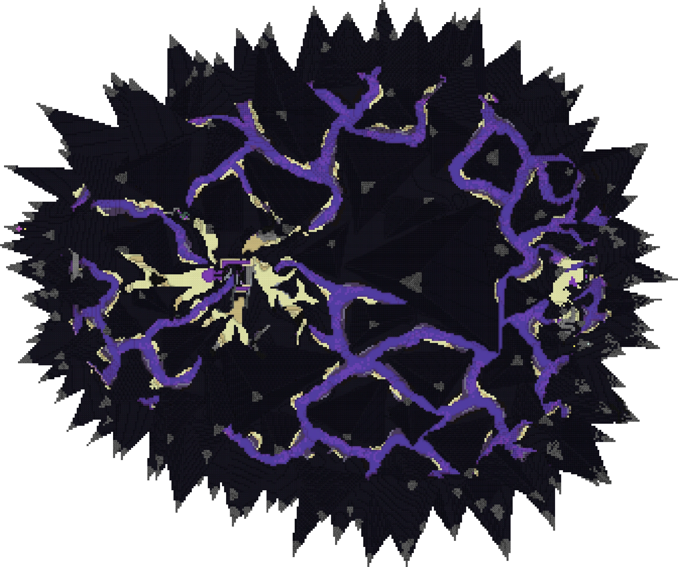 The End Minecraft Sky