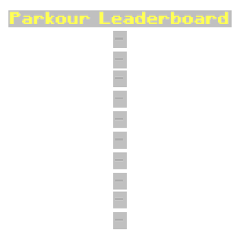 Parkour Leaderboard | Hypixel Housing Wiki | Fandom