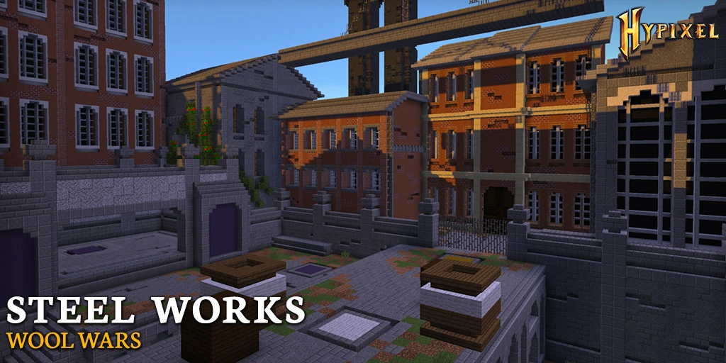 Steel Works (Wool Wars) | Hypixel Wiki | Fandom