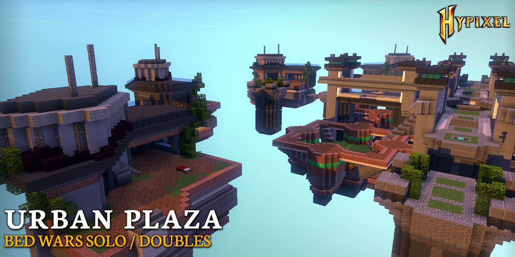 Urban Plaza (Bed Wars) | Hypixel Wiki | Fandom