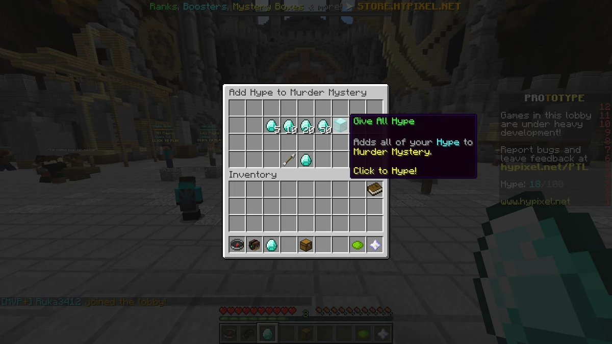 Hype | Hypixel Wiki | Fandom