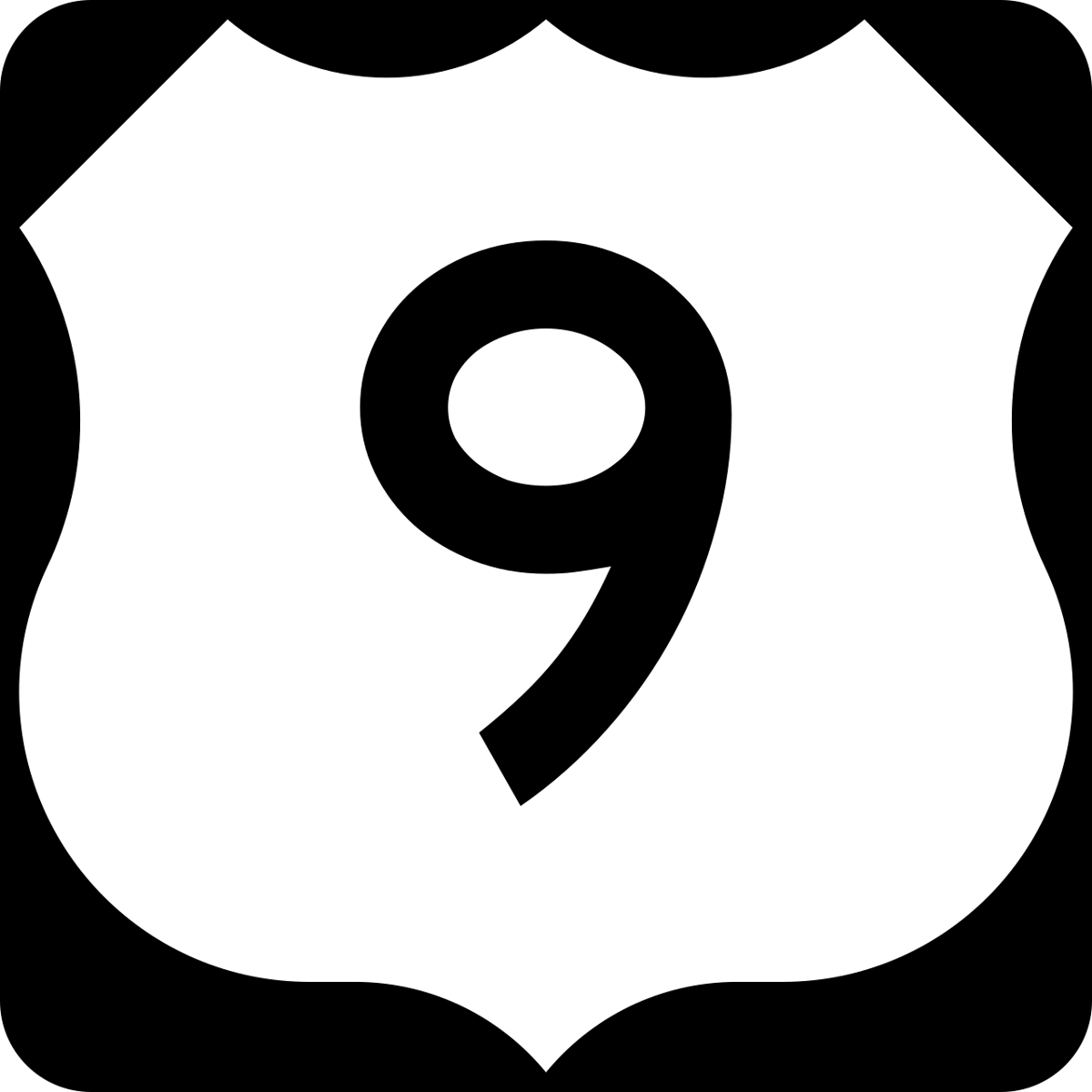 US Route 9 | Hypothetical Highways Wiki | Fandom