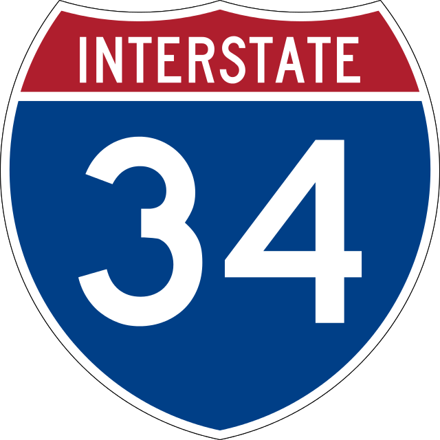Interstate 34 (Texas) | Hypothetical Highways Wiki | Fandom