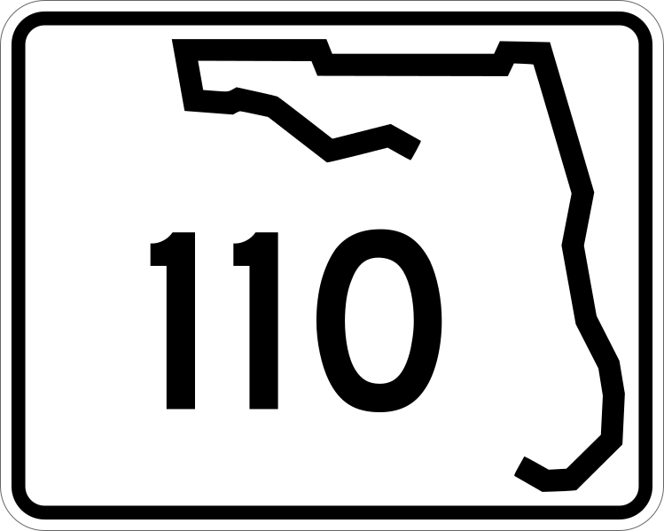 Florida State Road 110 | Hypothetical Highways Wiki | Fandom