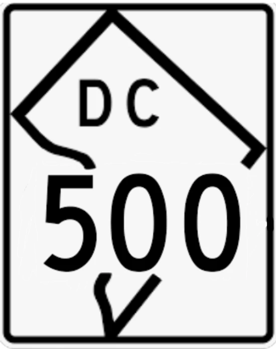 District of Columbia Route 500 | Hypothetical Highways Wiki | Fandom