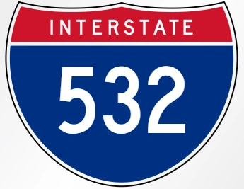 Interstate 532 | Hypothetical Highways Wiki | Fandom