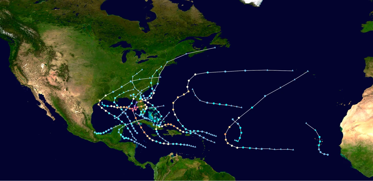 2000 Atlantic hurricane season (SkOSg Timeline) | Hypothetical ...
