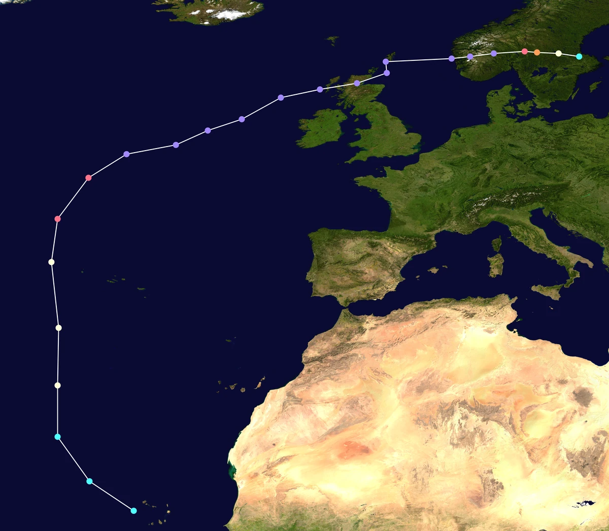 Hurricane/Hypercane Mýnerva | Hypothetical Hurricanes Wiki | Fandom