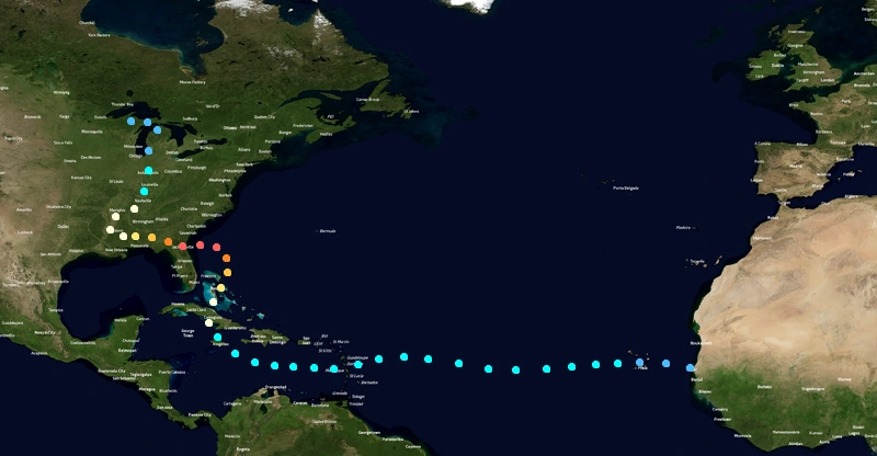 Major Hurricane Gordon (1998) | Hypothetical Hurricanes Wiki | Fandom