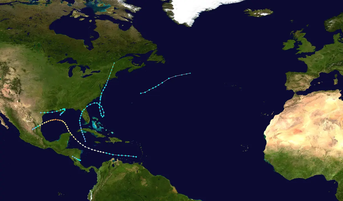 1850 Atlantic hurricane season (MC) | Hypothetical Hurricanes Wiki | Fandom