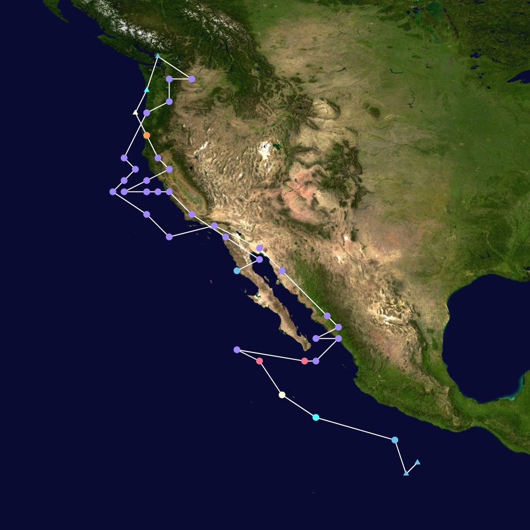 2025 Pacific Hurricane Season Part 1 | Hypothetical Hurricanes Wiki ...
