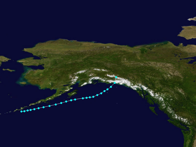 Timeline of the 2011-12 Alaska hurricane season | Hypothetical ...