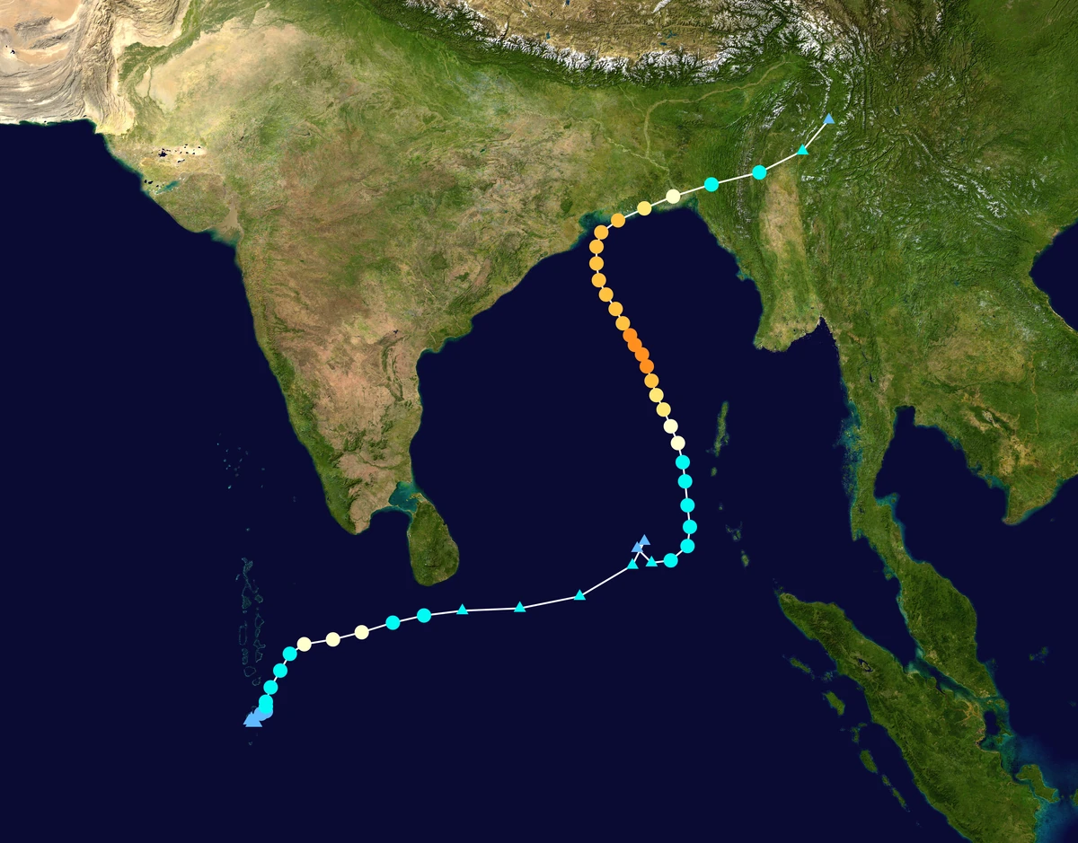 2021 North Indian Ocean cyclone season (roussil97 model only ...