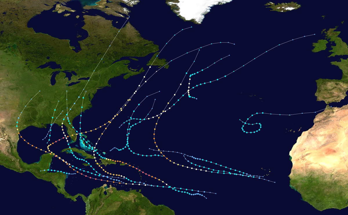 2028 Atlantic hurricane season (HurriCade) | Hypothetical Hurricanes ...