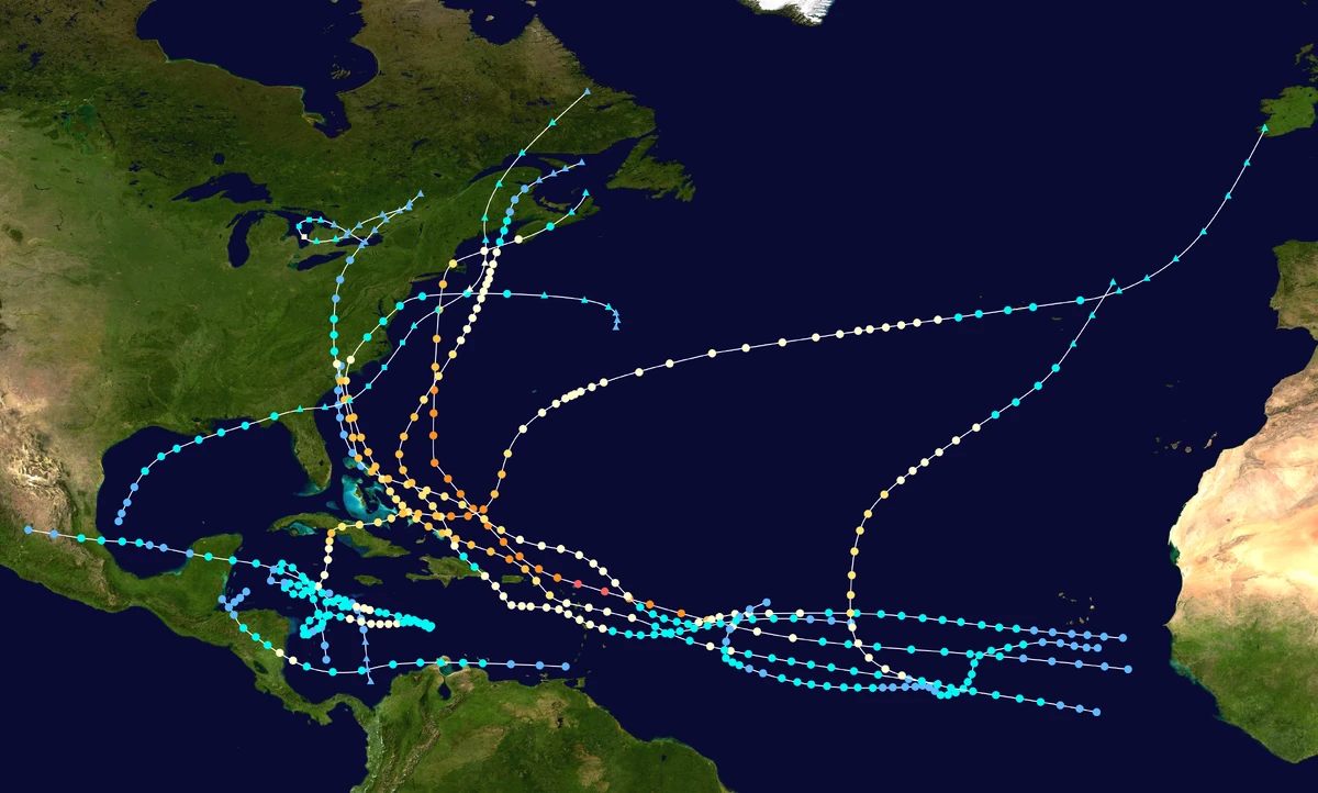 1996 Atlantic hurricane season (SDTWFC What Might Have Been ...
