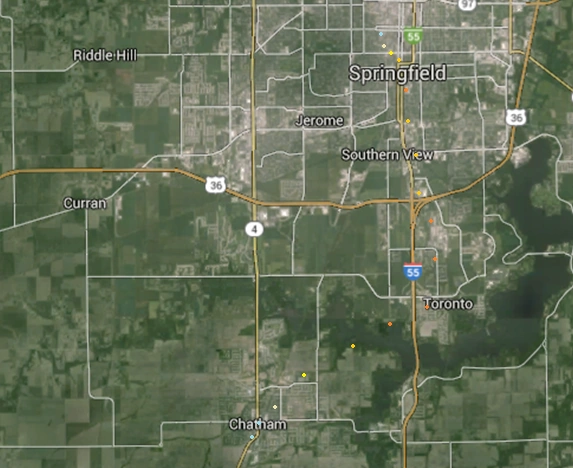 Trayectoria Del Tornado En Springfield Nashville Noticias 16:13: Las