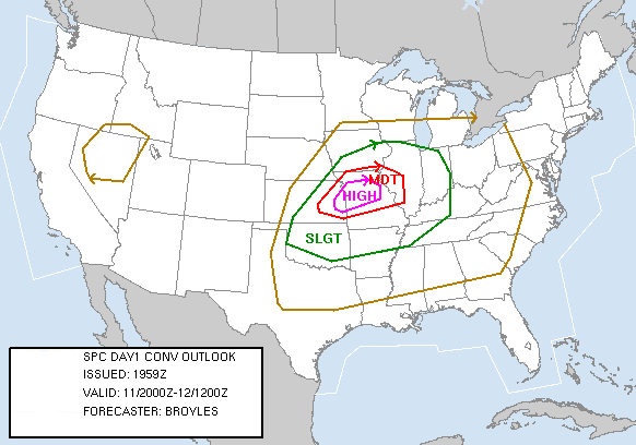 List of Storm Prediction Center high risk days (Astra) | Hypothetical ...