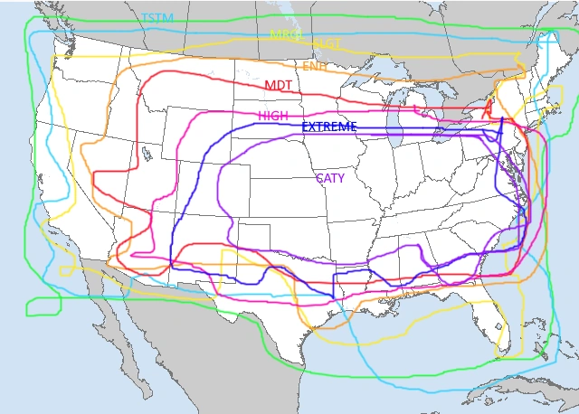 2021 Extreme Tornado Outbreak | Hypothetical Tornadoes Wiki | Fandom