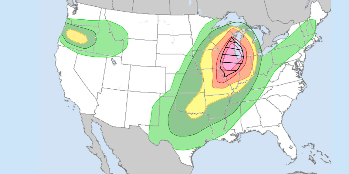 Great Lakes Sequence of Tornado Outbreaks | Hypothetical Tornadoes Wiki ...